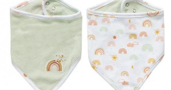 Set 2 bandane Bebe Jou - Rainbow Sky